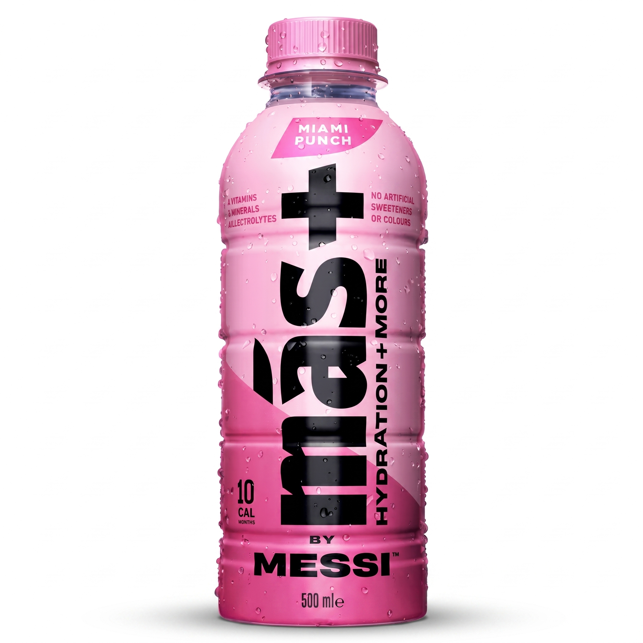 Mas+ By Messi - Hydration Drink Miami Punch 500ml | CandyOnline